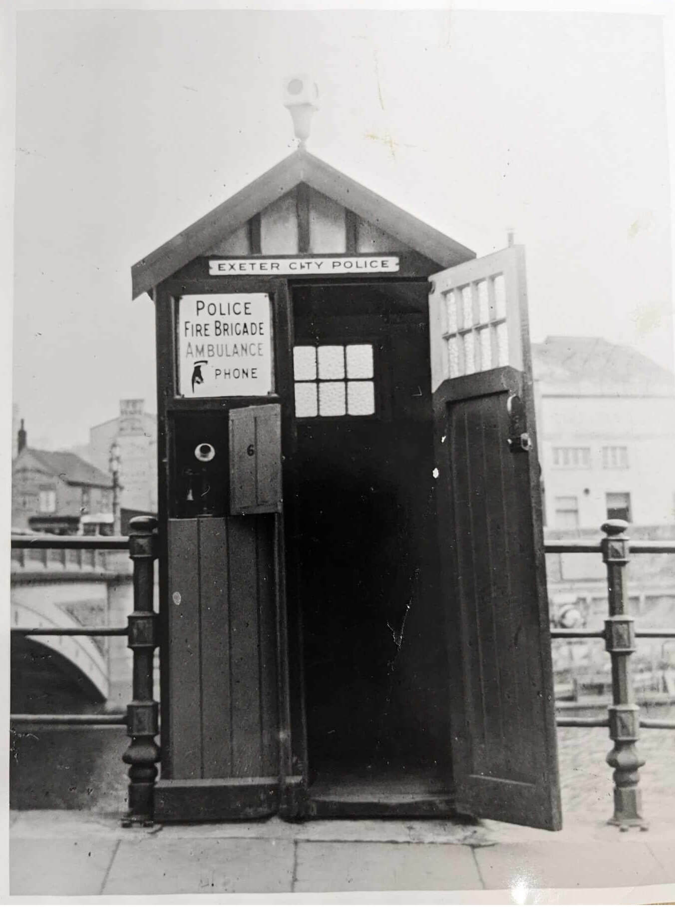 Exeter police boxes and pillars: Museum archive reveals a cleaning ...